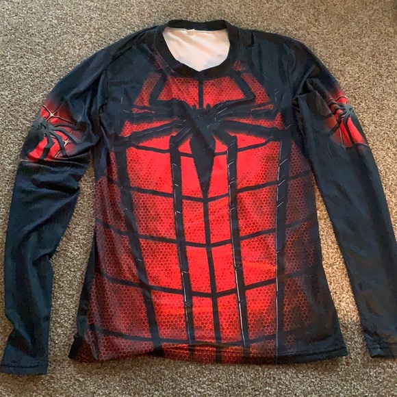 Shirts | Mens Athletic Spiderman Drifit | Poshmark